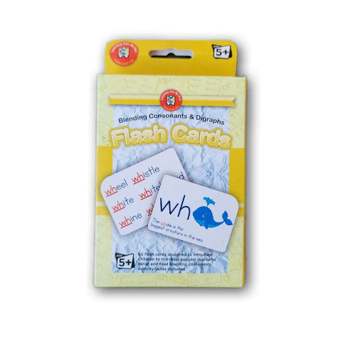 Blending Consonants and Digraphs Flashcards – Toy Chest Pakistan