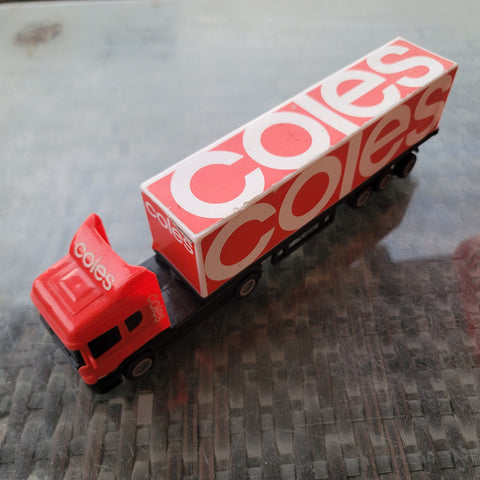 coles truck, back flap missing – Toy Chest Pakistan